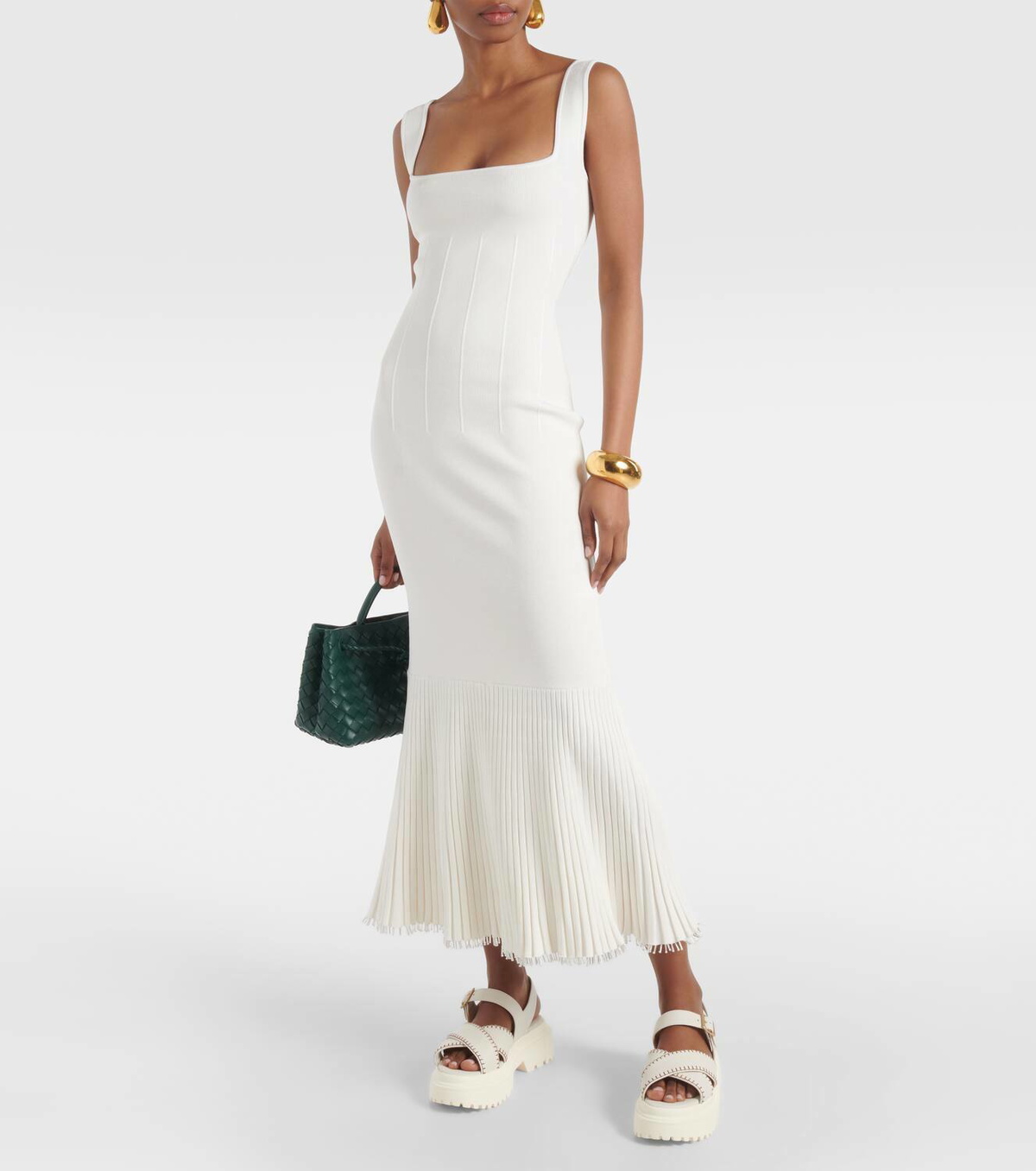 Hogan Leather slingback sandals Hogan