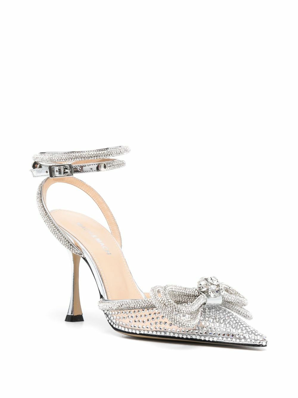 MACH & MACH - Double Bow Pvc High Heel Pumps MACH & MACH