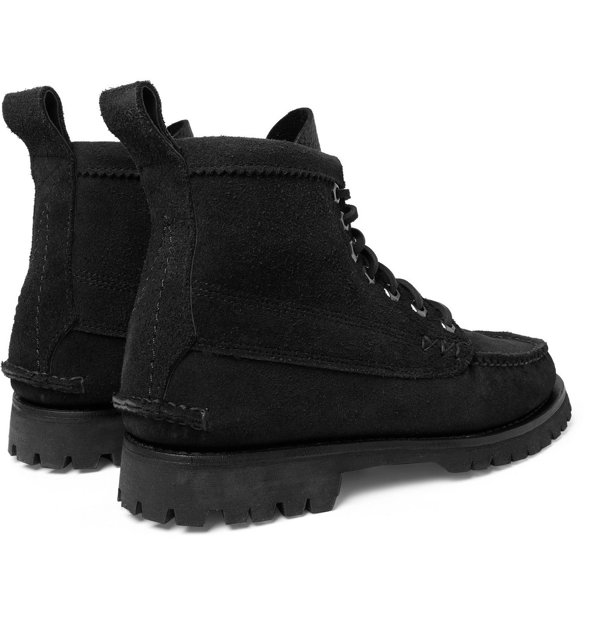 Yuketen - Angler Textured-Leather Boots - Black Yuketen