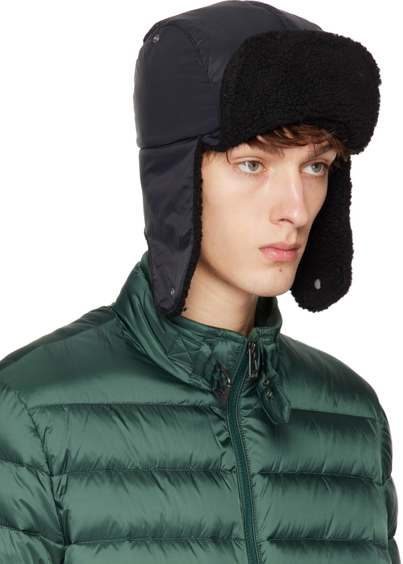TAION Reversible Black Down Mountain Cap Taion Extra