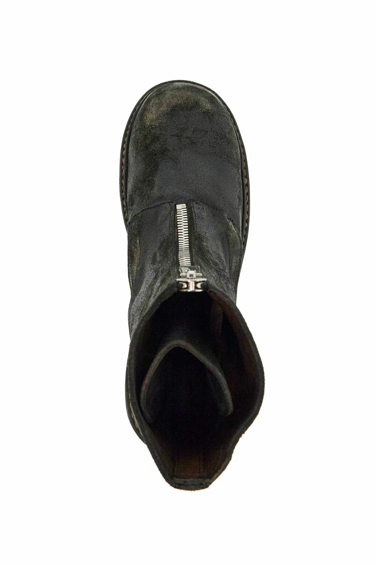 GUIDI black horse leather boots gr05frv with side zip Black Guidi