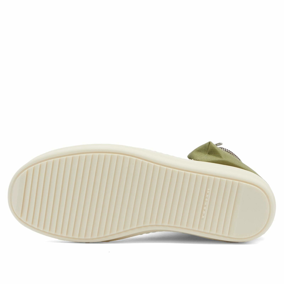 Rick Owens DRKSHDW Men's Cargo Sneakers in Sage/Milk Rick Owens Drkshdw