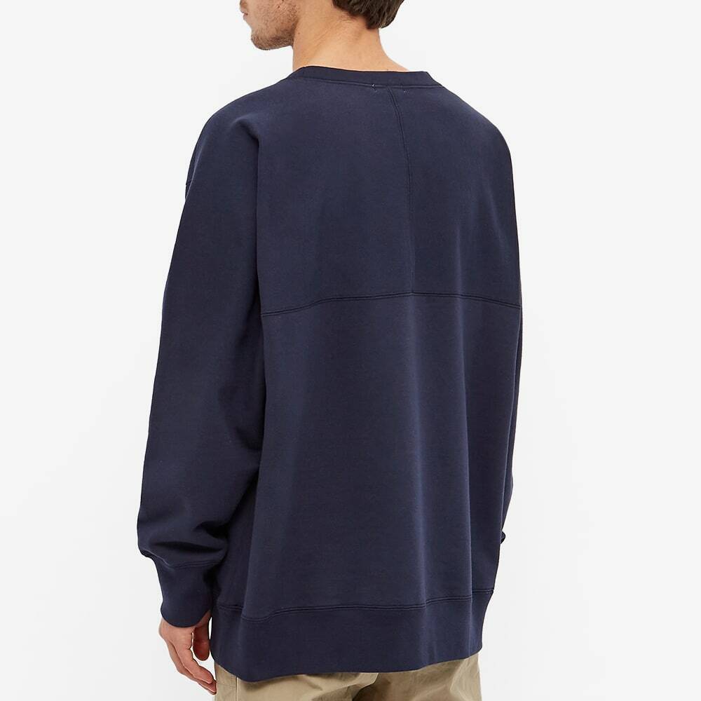 Nanamica Men's Crew Sweat in Navy Nanamica