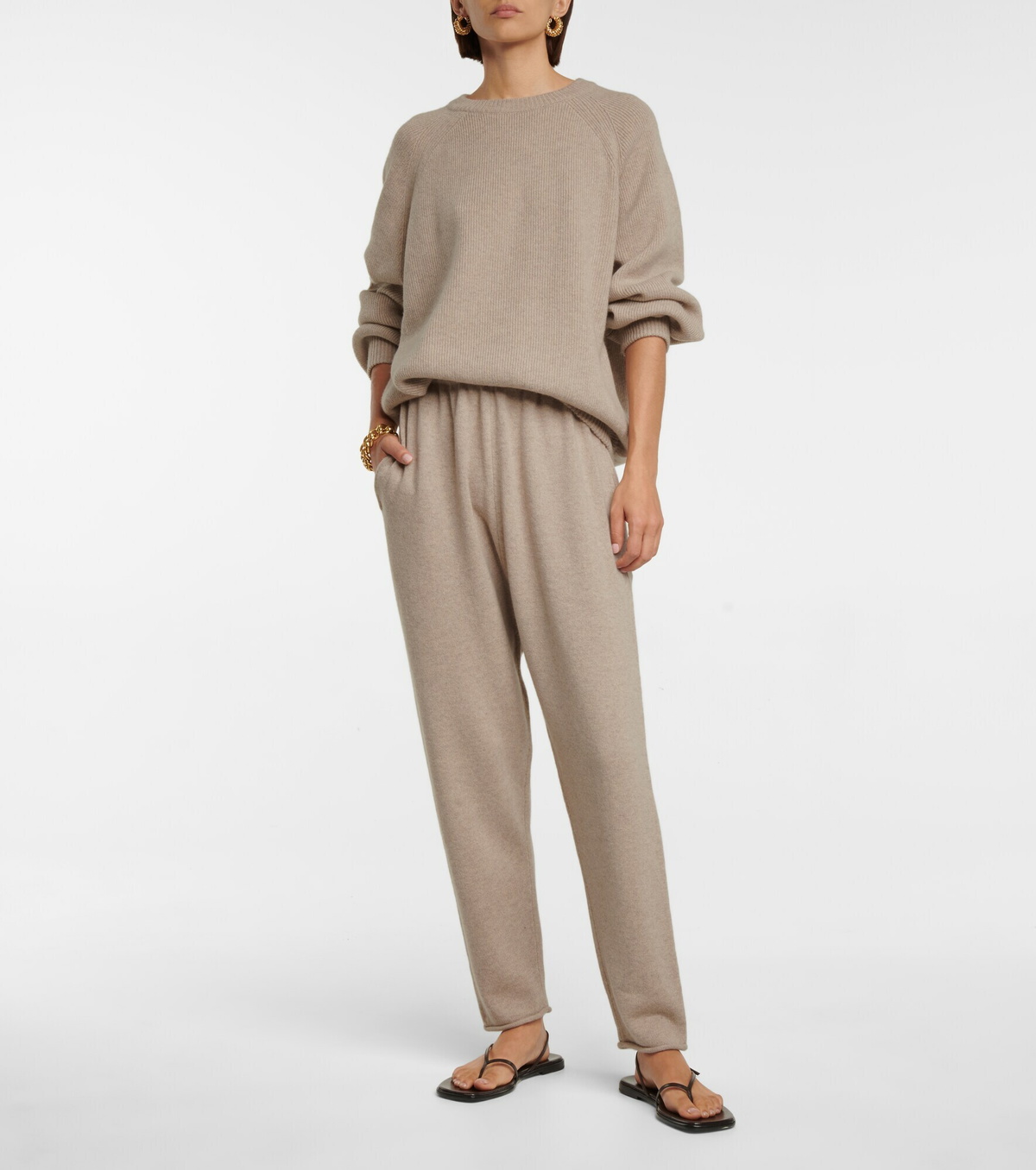 CO - Cashmere-blend sweatpants Coach