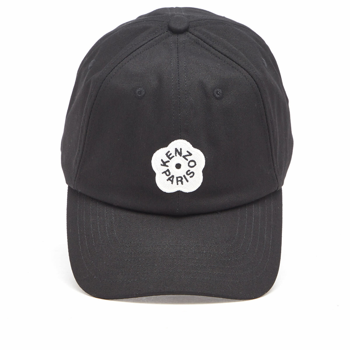 Kenzo Men's Flower Logo Cap in Black Kenzo