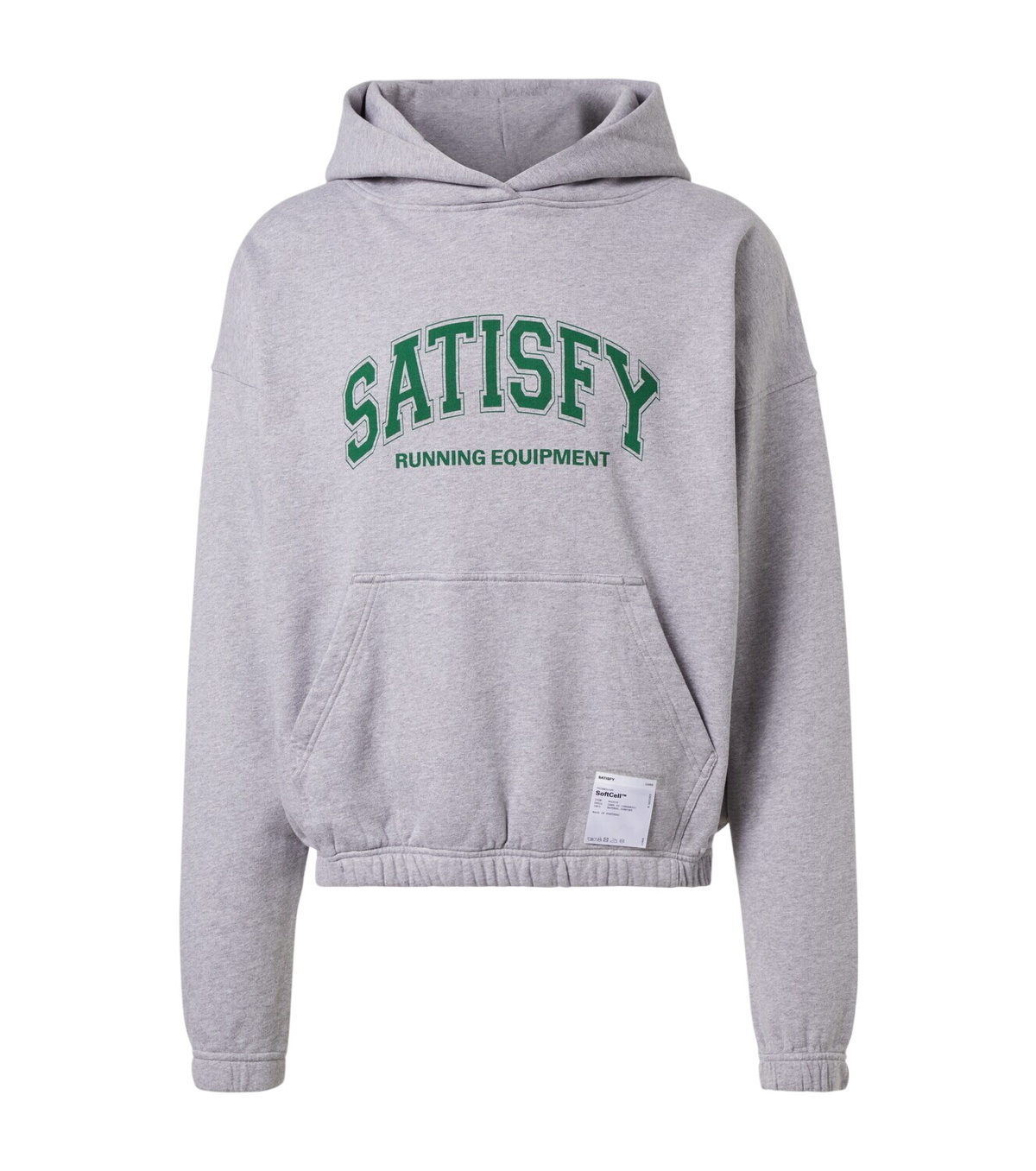 Satisfy Logo cotton jersey hoodie Satisfy