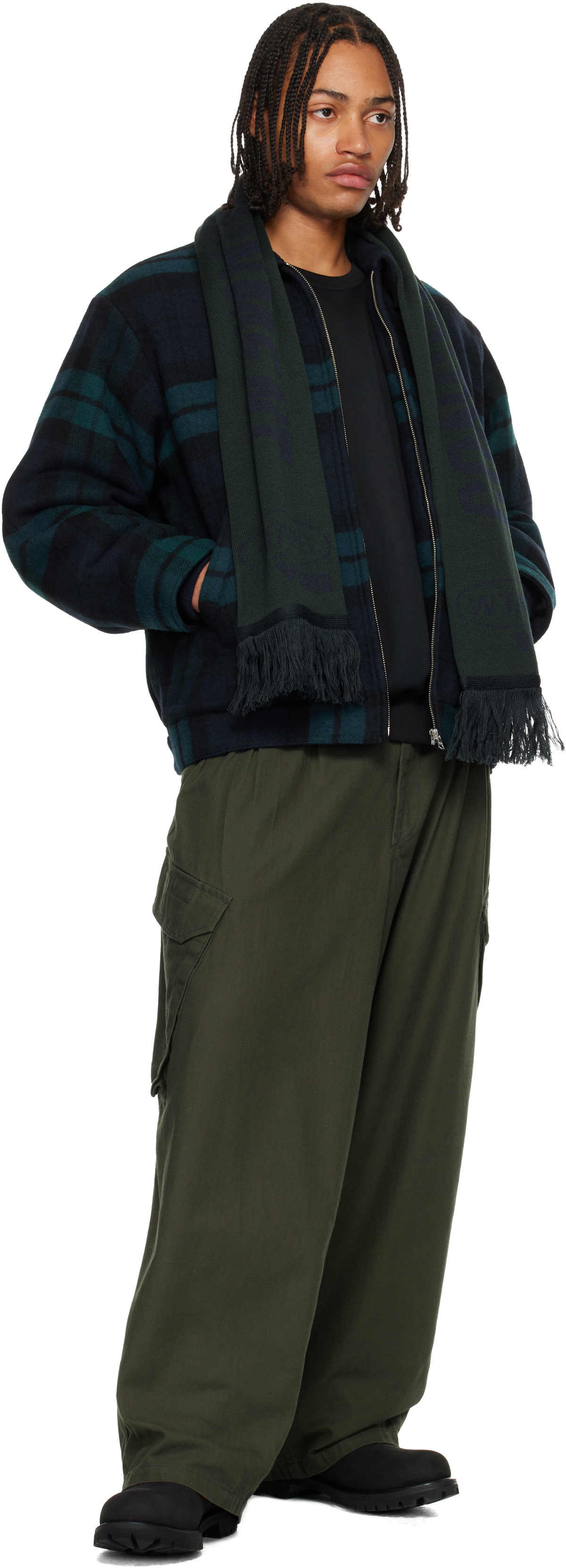 WTAPS Green & Blue Wrecker Jacket WTAPS