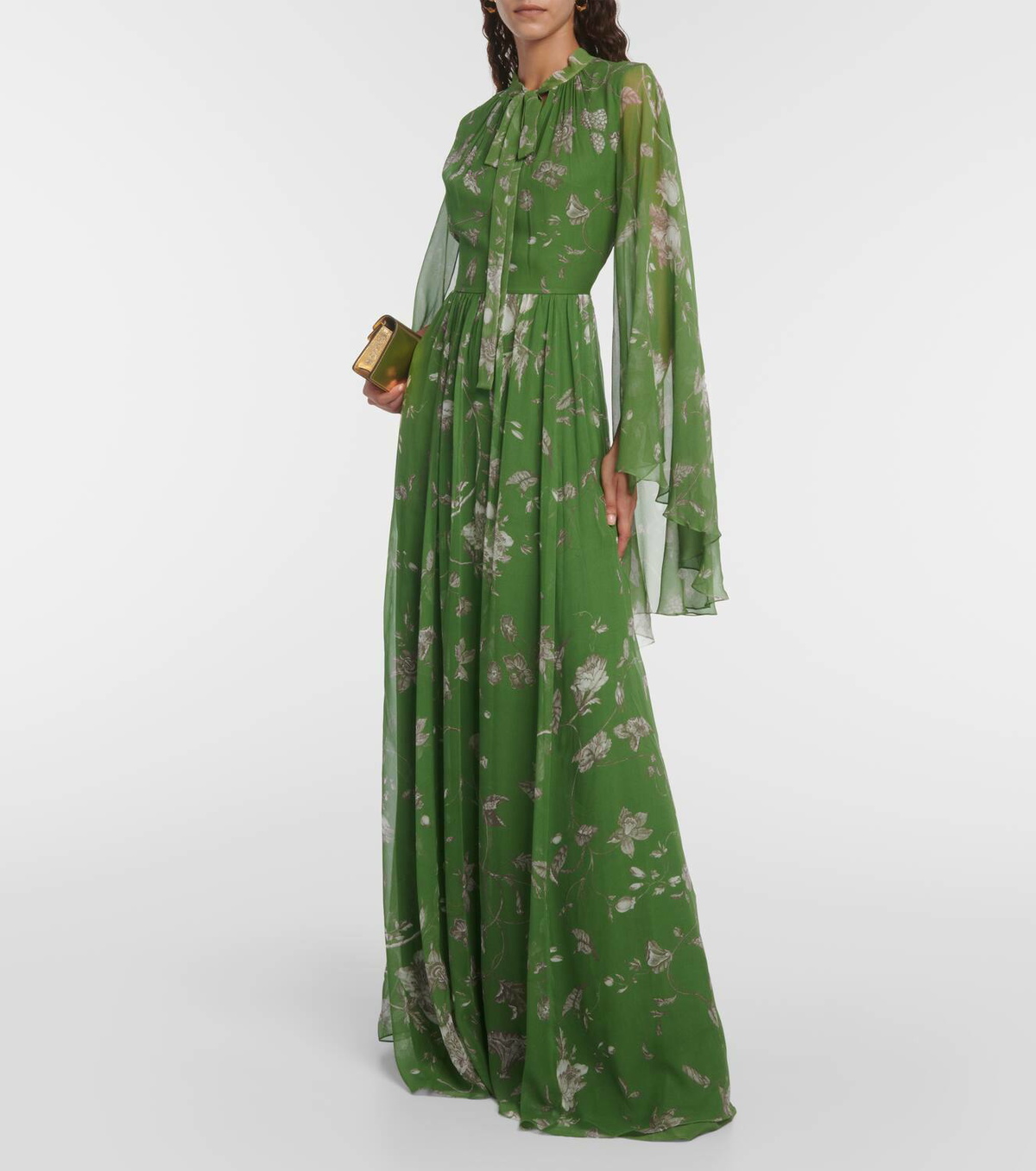 Erdem Floral silk maxi gown Erdem