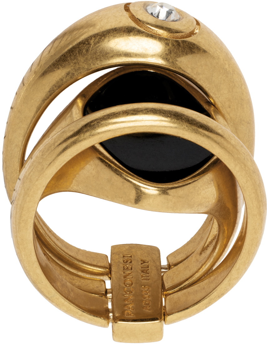 Panconesi Gold Famiglia Chevalier Ring Panconesi