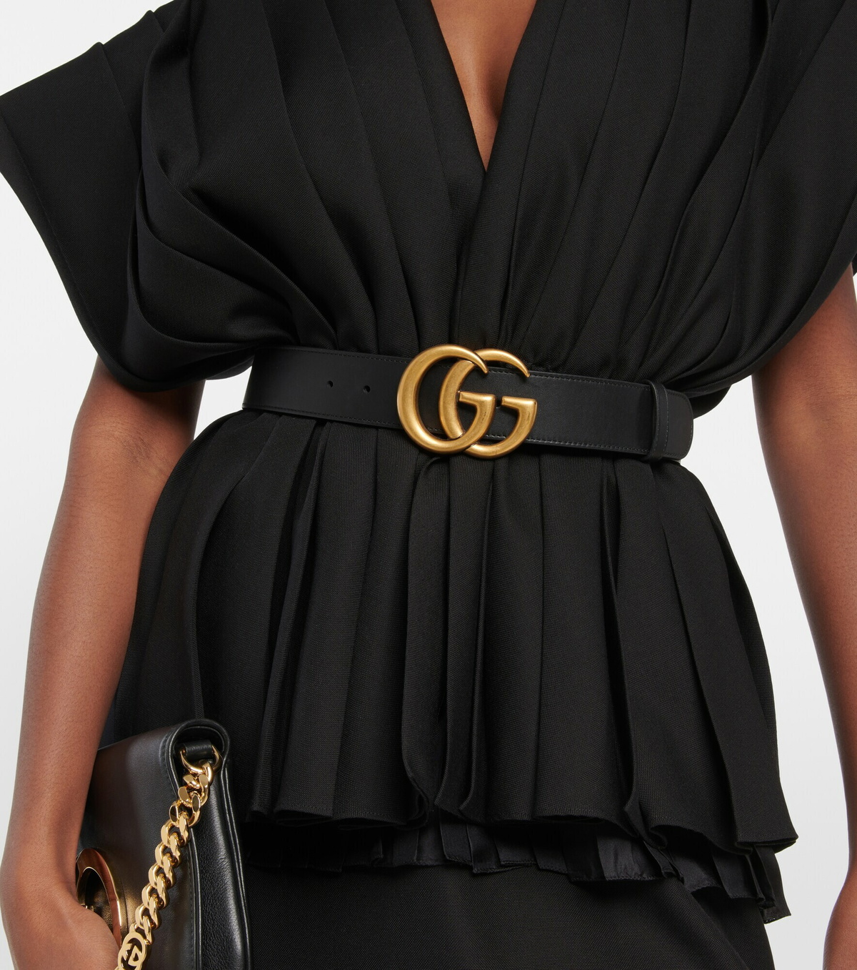 Gucci - GG leather belt Gucci