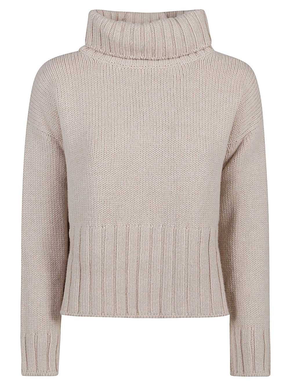 BASE - Wool And Cashmere Blend Turtleneck Sweater Baserange