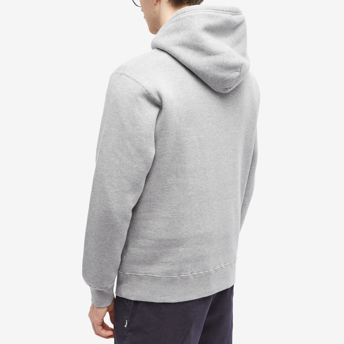 Beams Plus Men's Pullover Hoody in Heather Grey Beams Plus