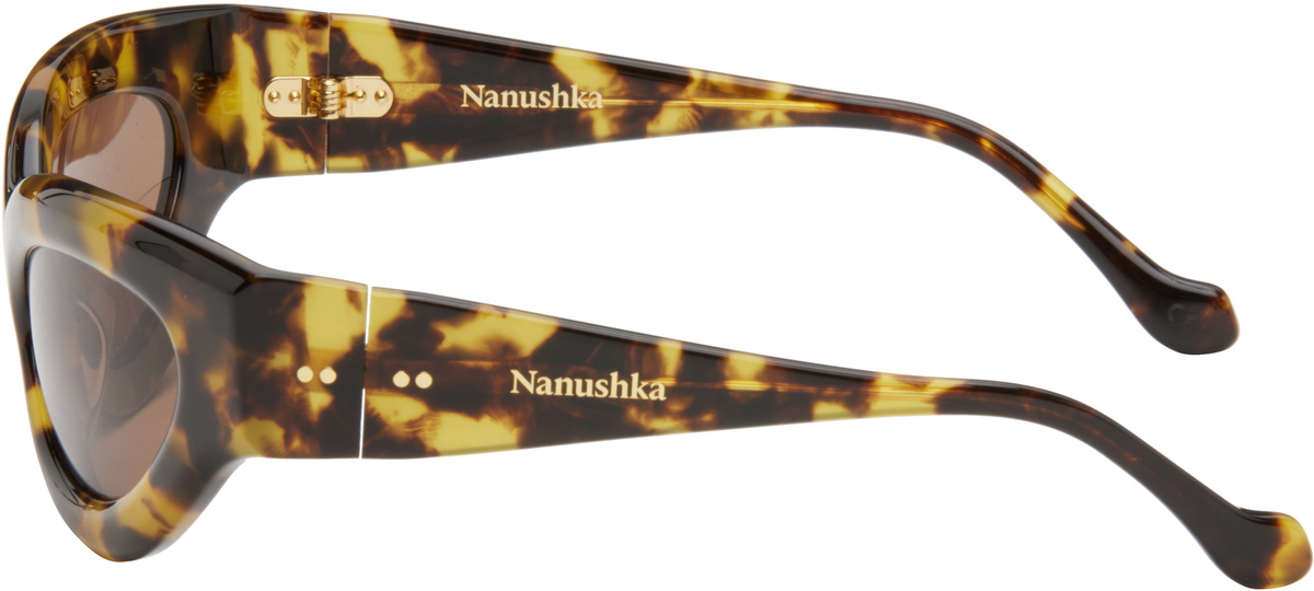 Nanushka Tortoiseshell Trysta Sunglasses Nanushka