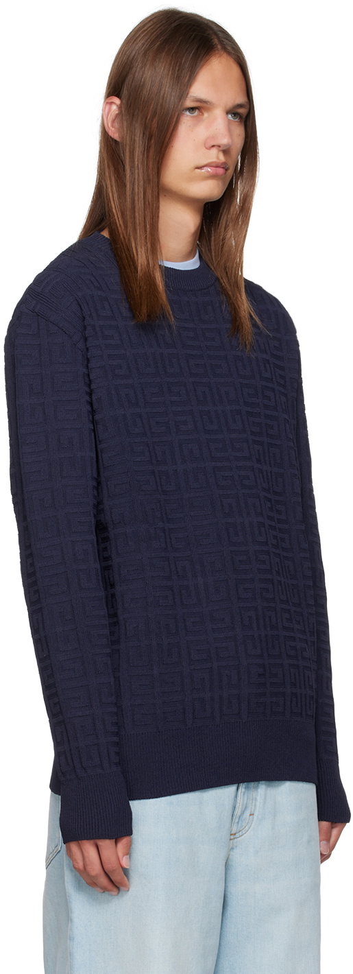 Givenchy Navy 4G Sweater Givenchy