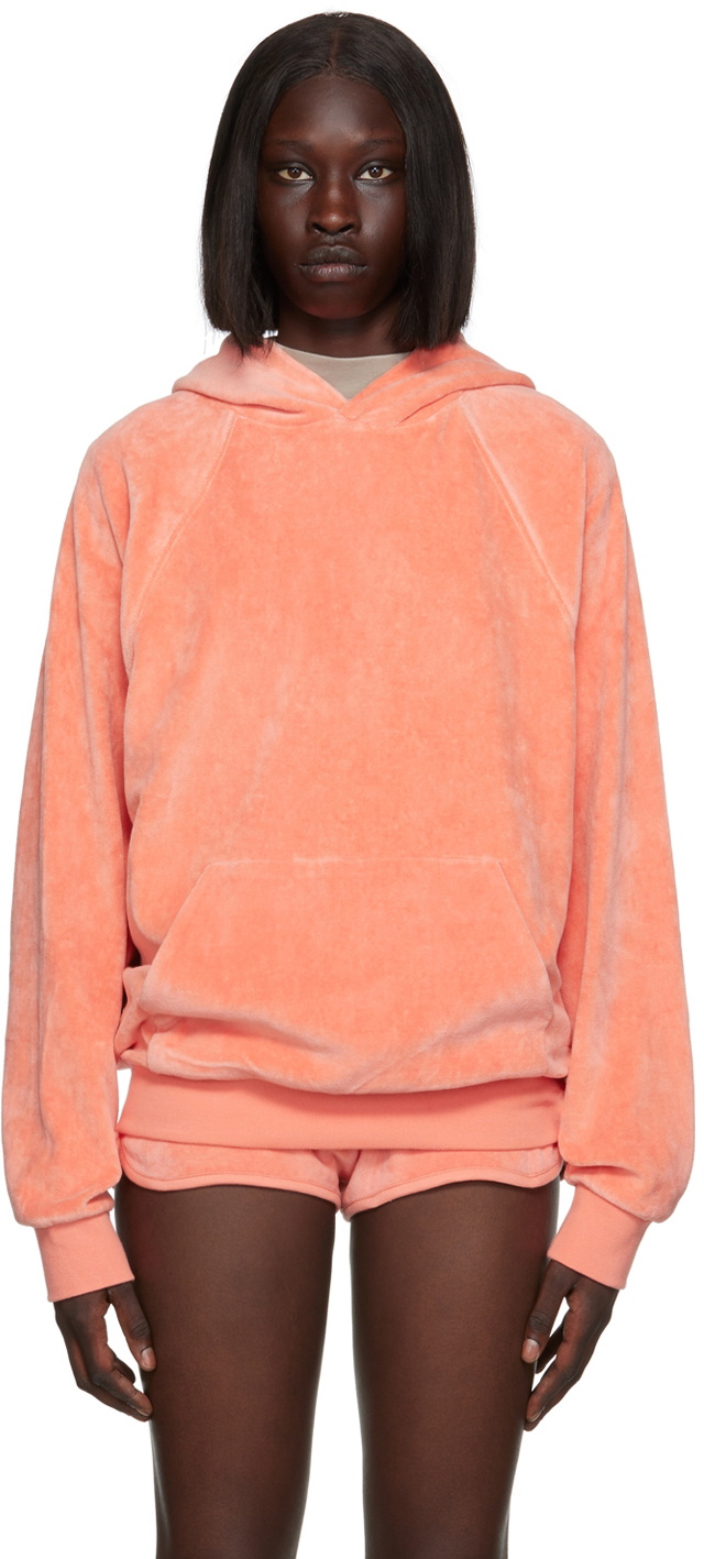 Essentials Pink Raglan Hoodie Essentials