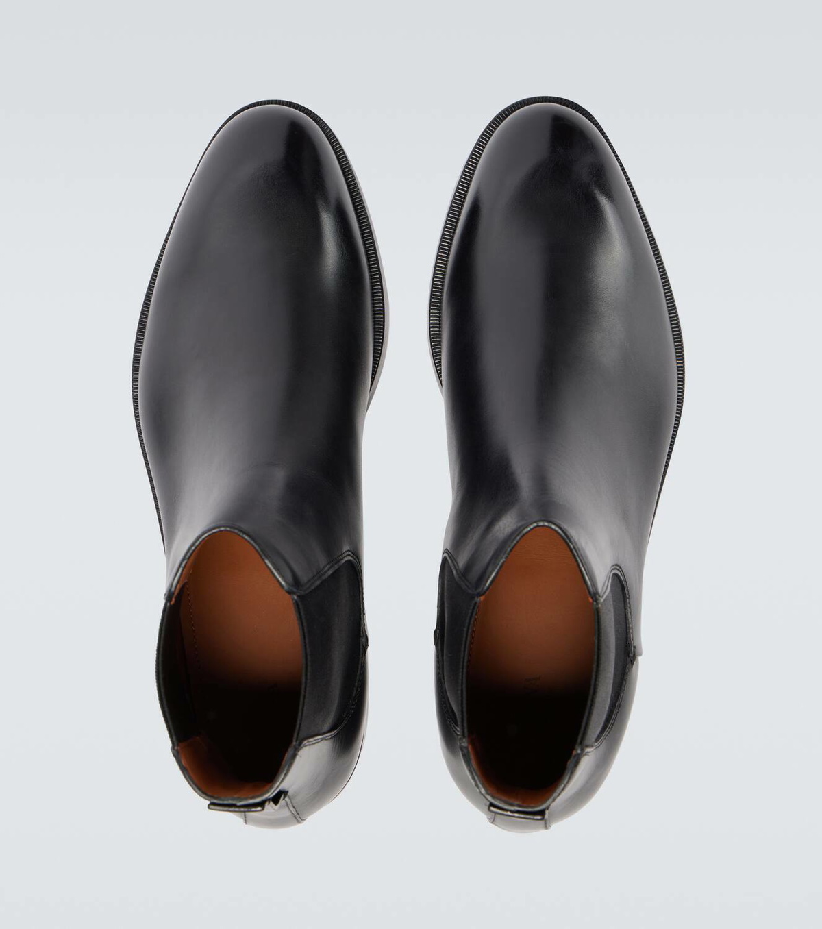 Zegna Leather Chelsea boots Zegna