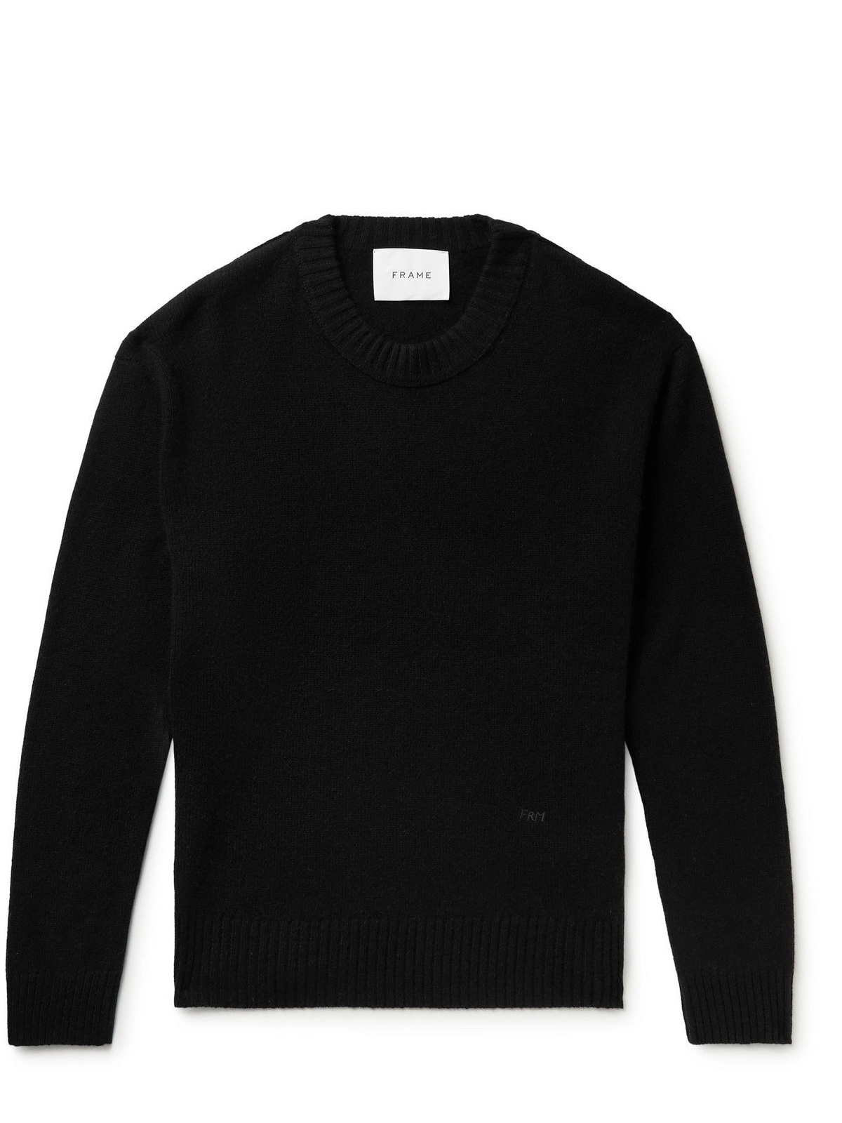 FRAME - Cashmere Sweater - Black Frame Denim