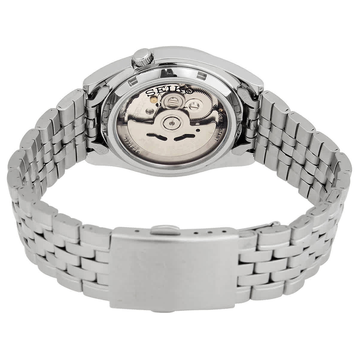 Seiko Series 5 Automatic Silver Dial Mens Watch SNK355K Seiko