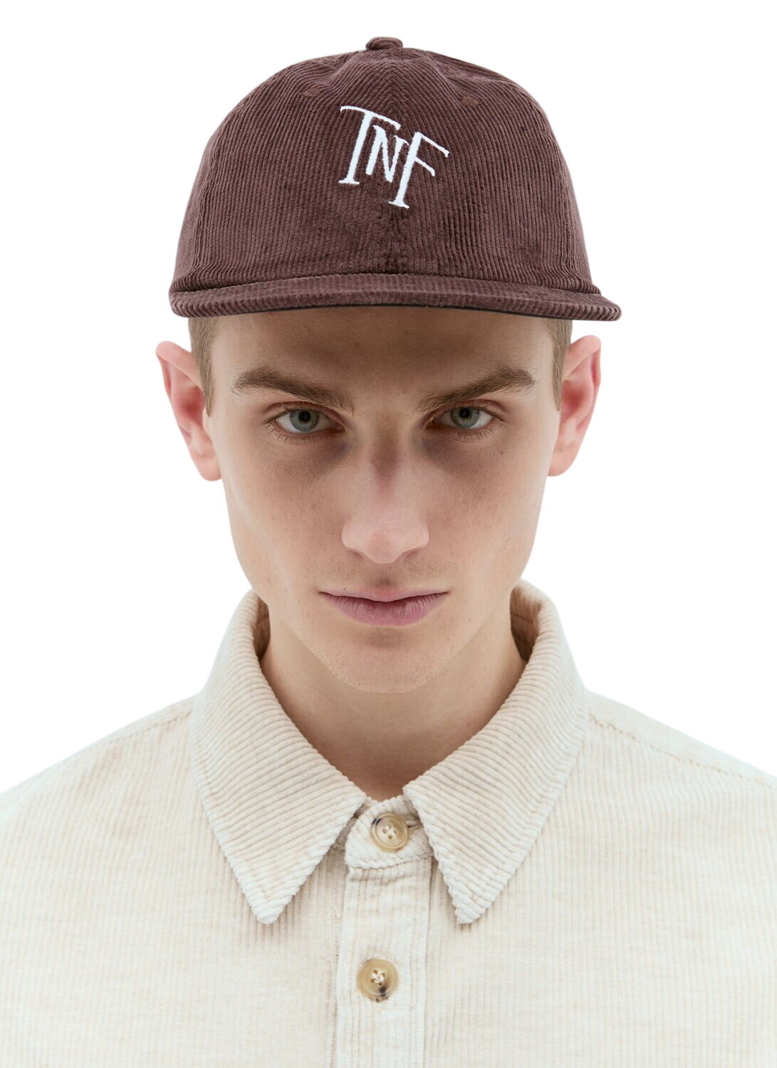 The North Face Logo Embroidery Corduroy Baseball Cap The North Face