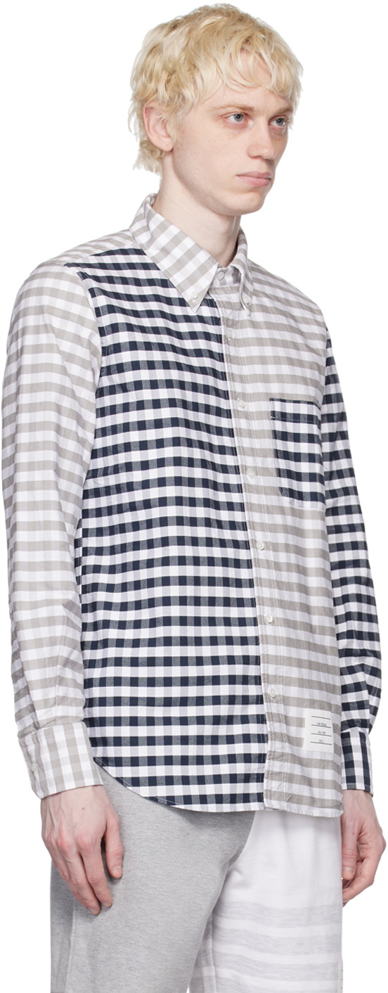 Thom Browne Multicolor Gingham Shirt Thom Browne