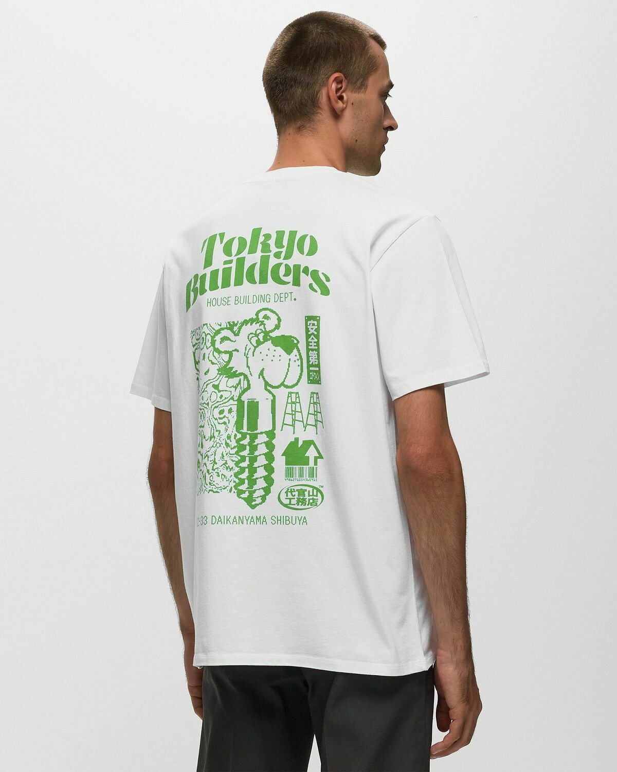 Edwin Tokyo Builders Tee White - Mens - Shortsleeves Edwin