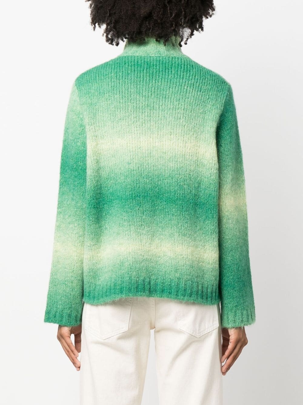 WOOLRICH - Gradient Wool Blend Turtleneck Sweater Woolrich