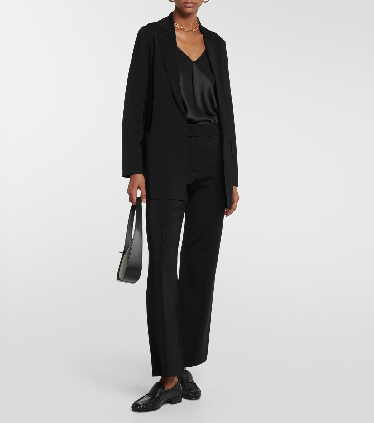 Joseph High-rise cady straight pants Joseph