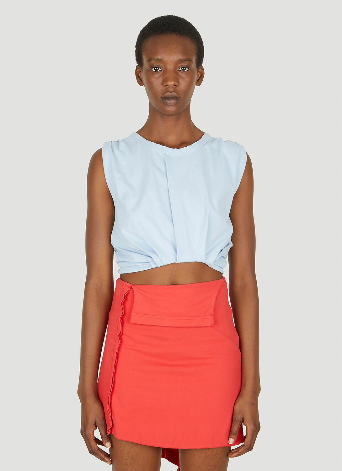 Lourdes Gathered Top Lourdes