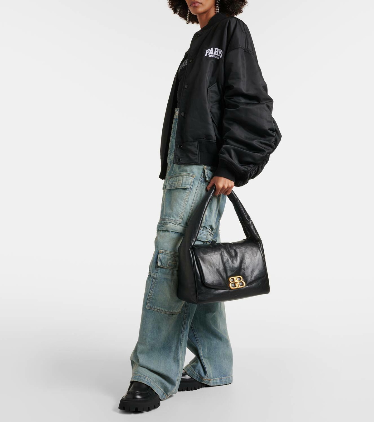 Balenciaga Monaco Medium leather shoulder bag Balenciaga