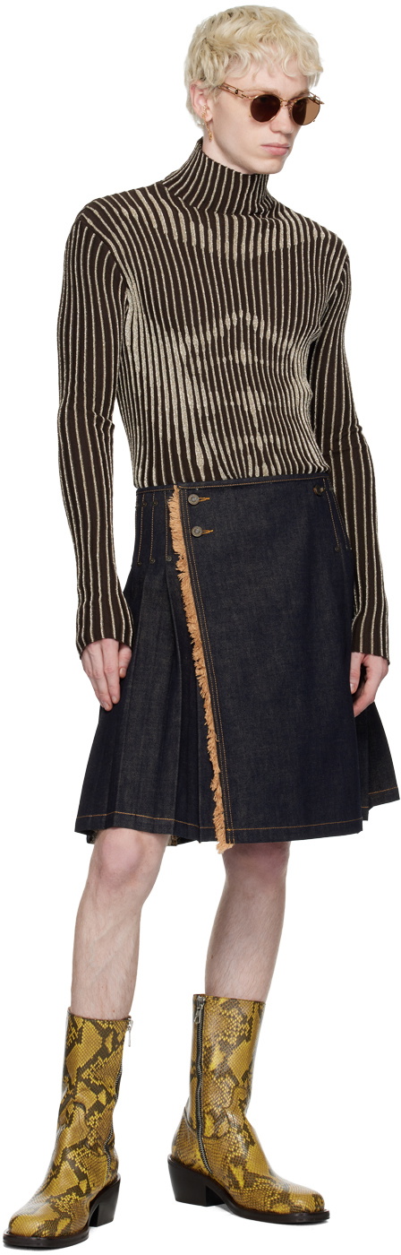 Jean Paul Gaultier Gold 'The Gaultier Safety Pin' Single Earring Jean ...