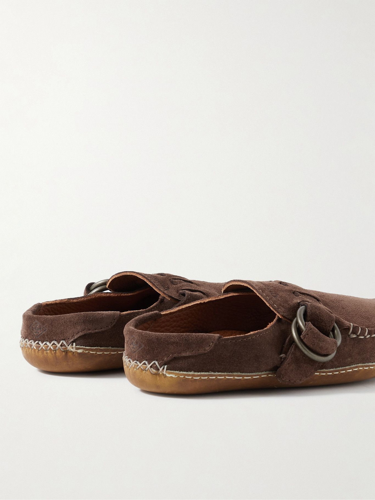 Quoddy - Legacy Suede Slippers - Brown Quoddy