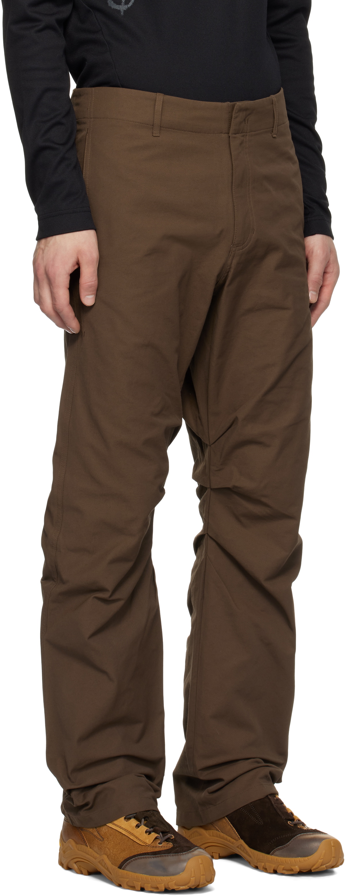 POST ARCHIVE FACTION (PAF) Brown 7.0 Right Trousers Post Archive Faction