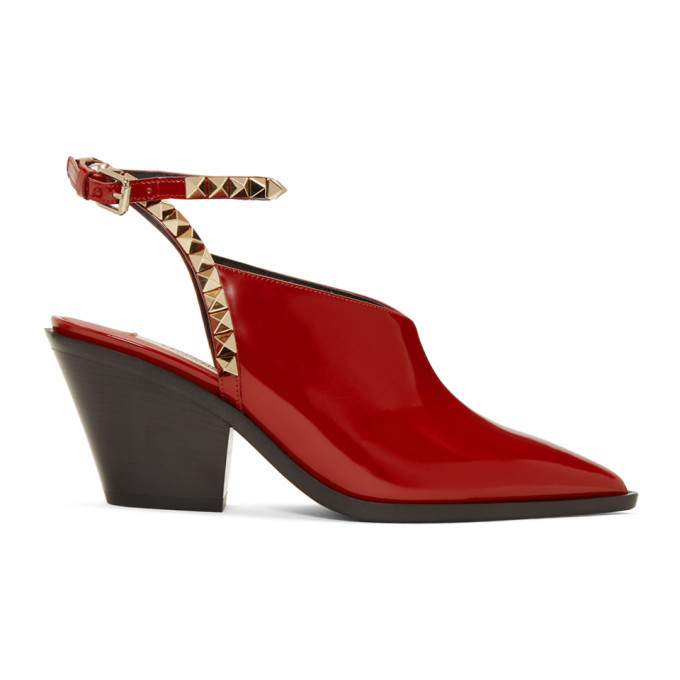 Valentino Red Valentino Garavani Rockstud No Limit Slingback Heels ...