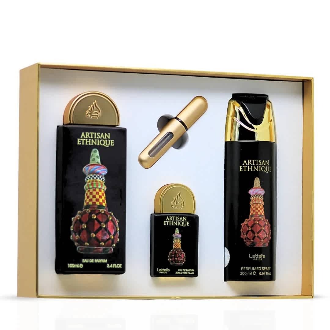 Lattafa Ladies Artisan Ethnique Gift Set Fragrances 6290362346494 Lattafa