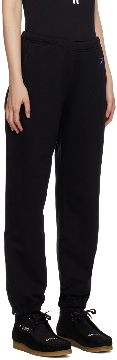 NEEDLES Black Zip Vent Lounge Pants Needles