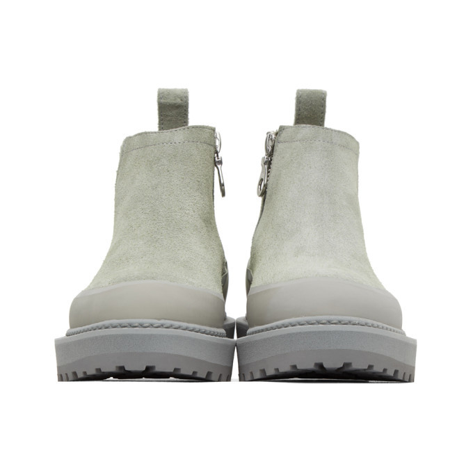 Diemme Grey Suede Paderno Boots Diemme