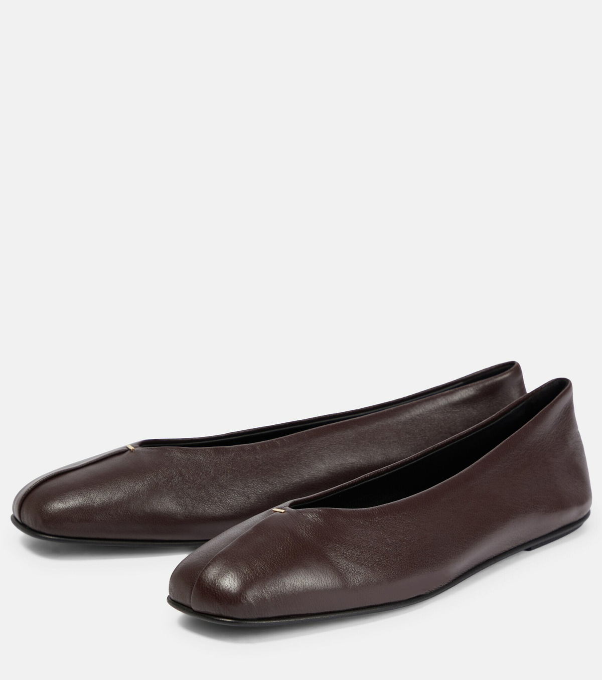 The Row - Eva leather ballet flats The Row