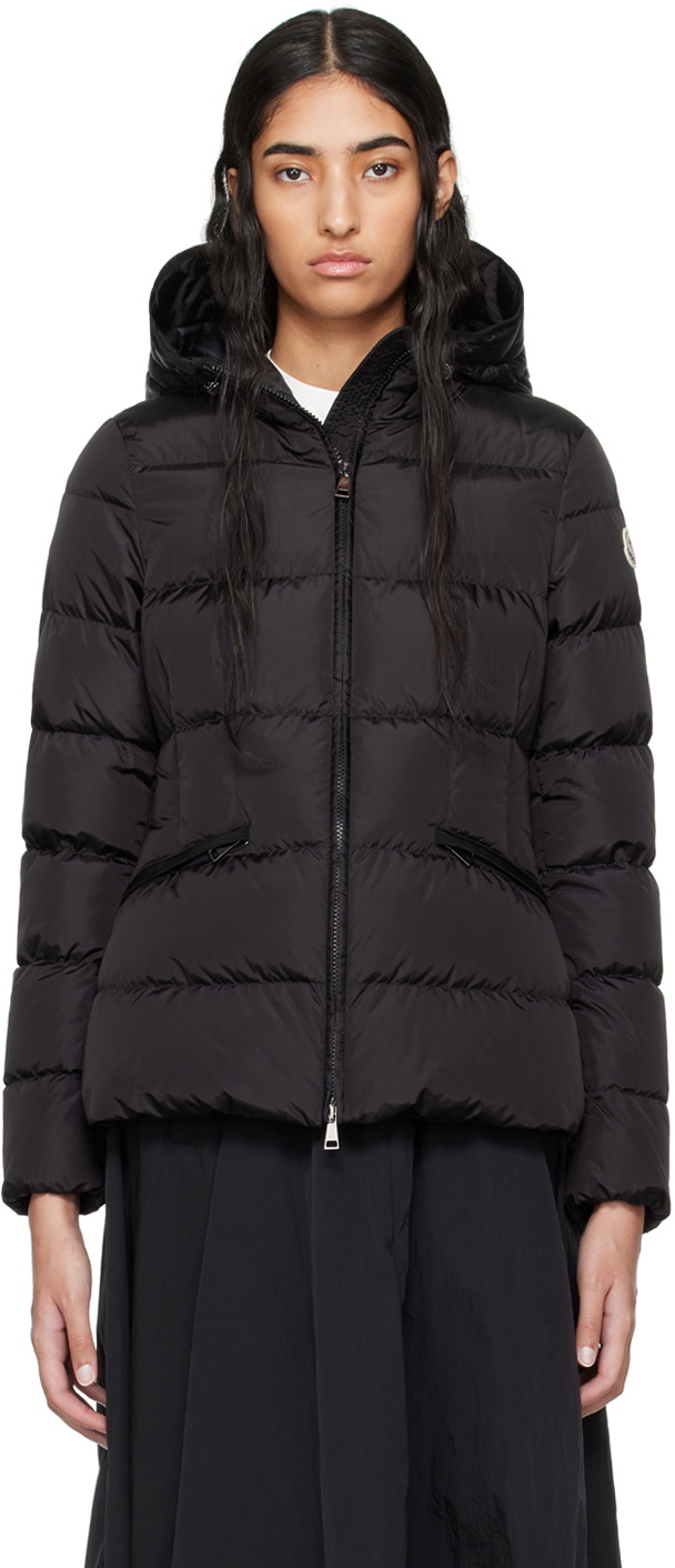 Moncler Black Avoce Short Down Jacket Moncler