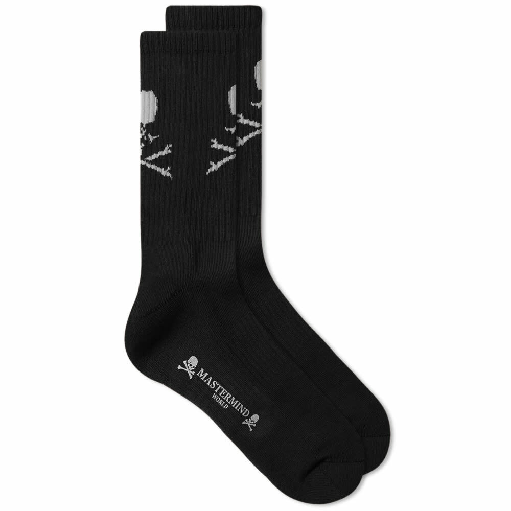 MASTERMIND WORLD Men's Skull Socks in Black MASTERMIND WORLD