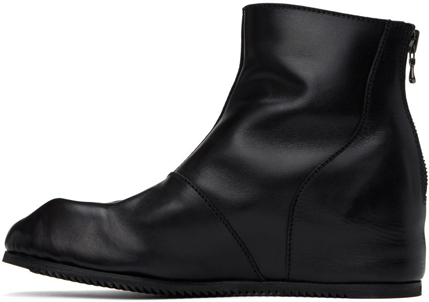 Julius Black Hidden Heel Boots Julius