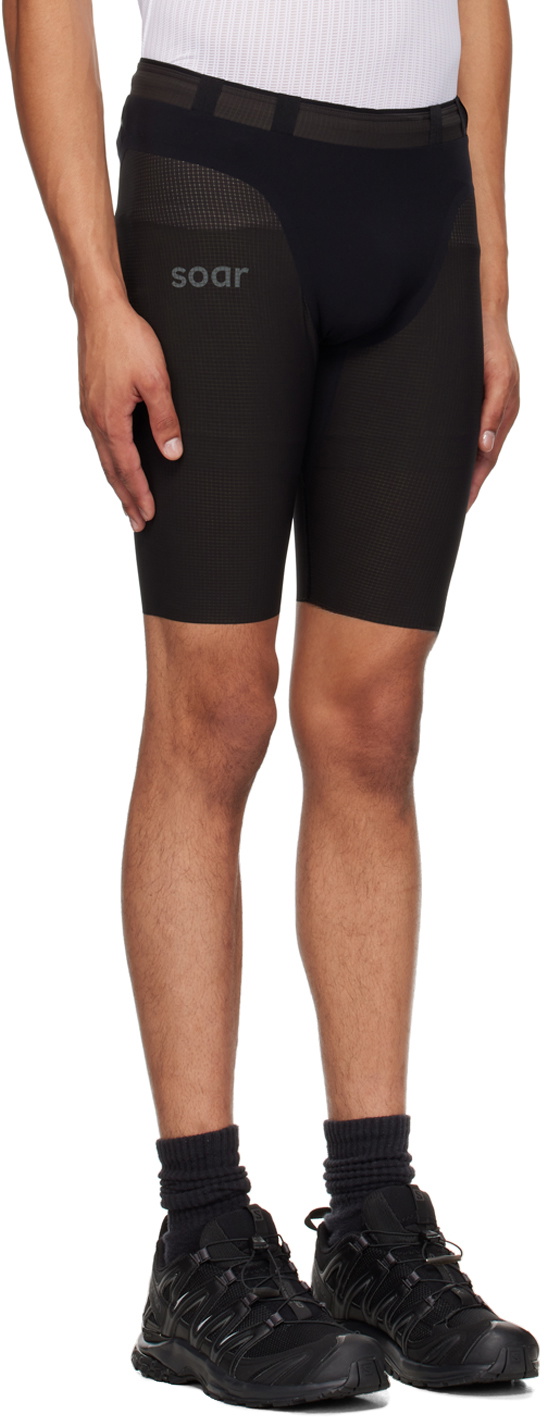 Soar Running Black Marathon Speed Shorts Soar Running