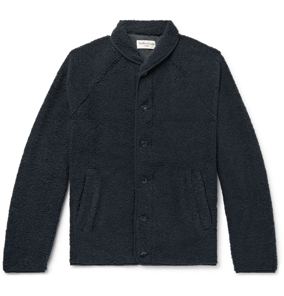 YMC - Fleece Jacket - Blue YMC