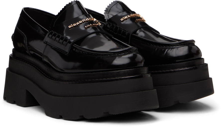 Alexander Wang Black Carter Platform Loafers Alexander Wang