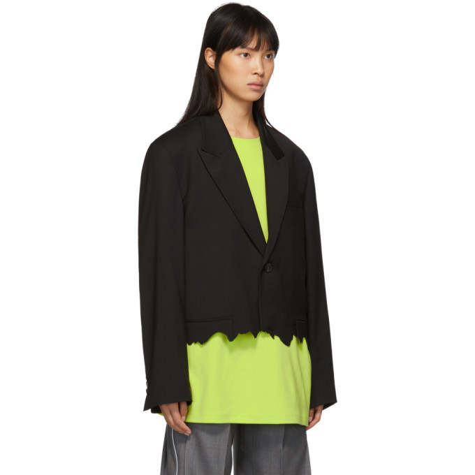 ADER error Black Crop Cinder Blazer ADER error