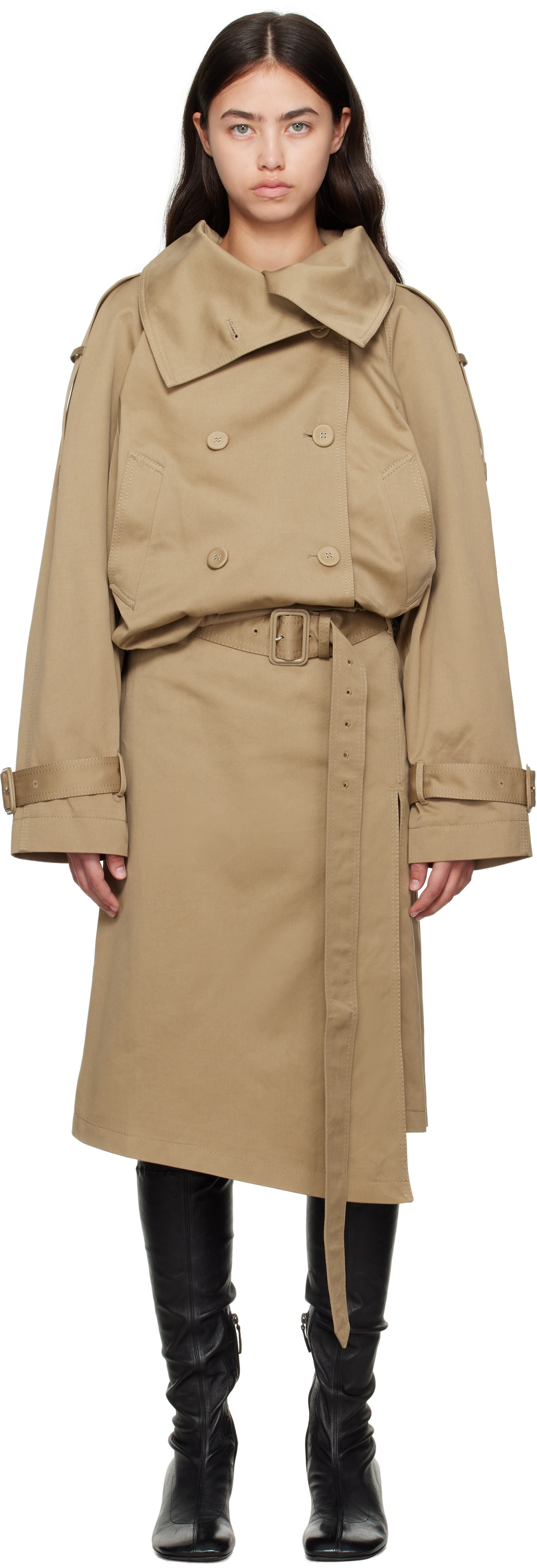 Acne Studios Beige Twill Jacket Acne Studios