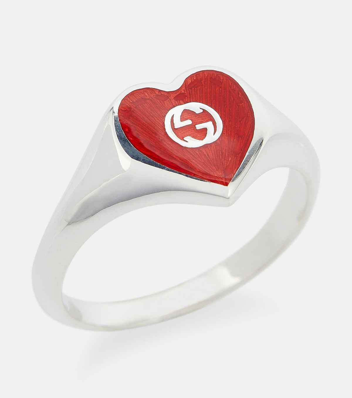 Gucci - Gucci Heart sterling silver ring Gucci