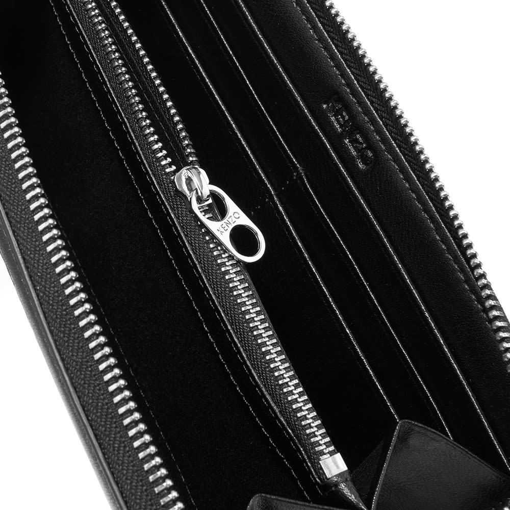 Kenzo Eye Leather Long Zip Wallet Kenzo