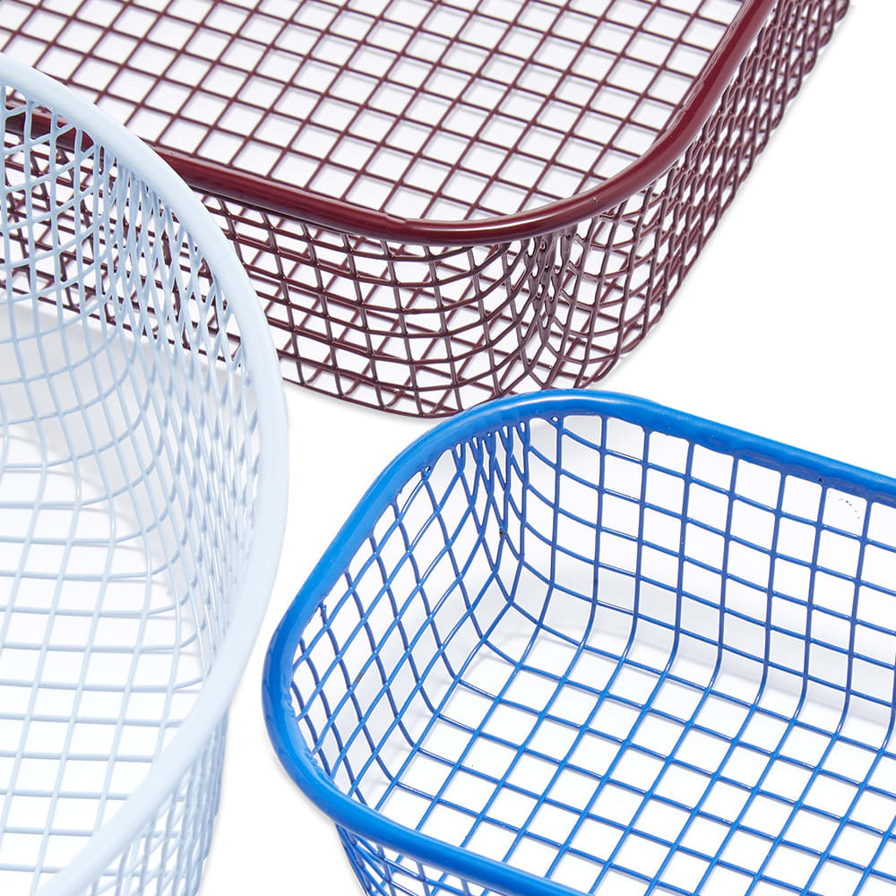 HAY Trinkets - Set Of 3 Baskets in Blue HAY