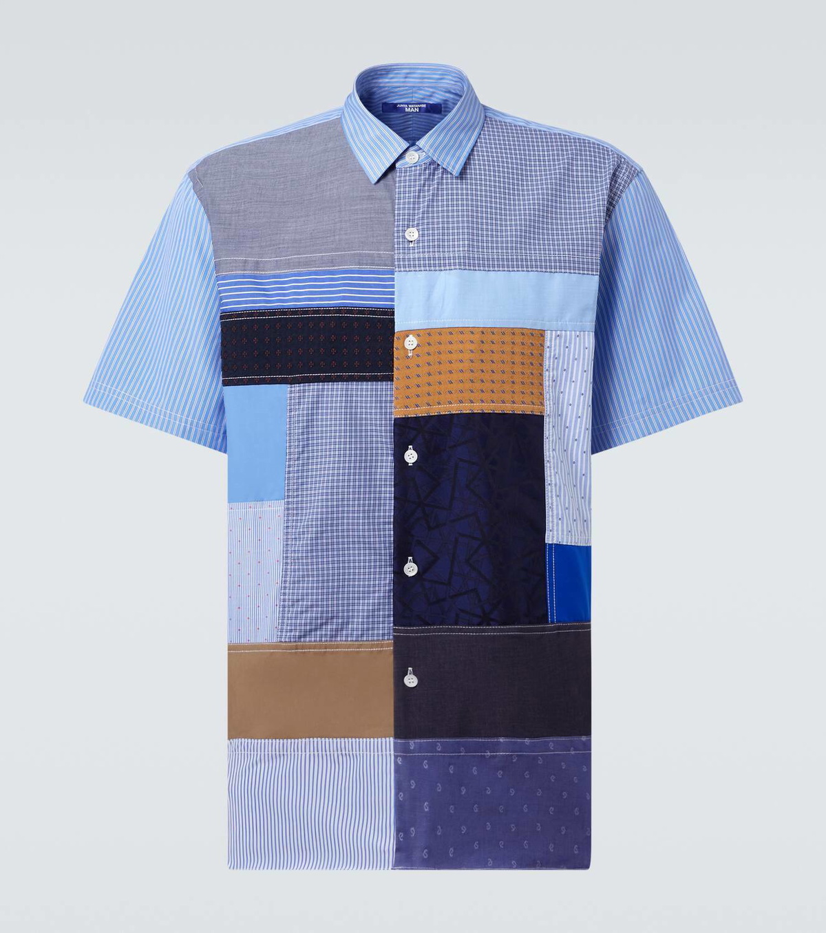 Junya Watanabe Patchwork cotton shirt Junya Watanabe