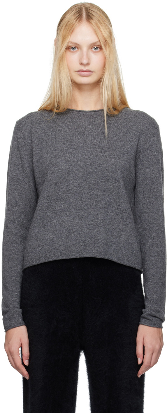 LISA YANG Gray Ida Sweater Lisa Yang